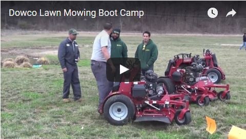 Lawn Mowing Boot Camp [VIDEO]