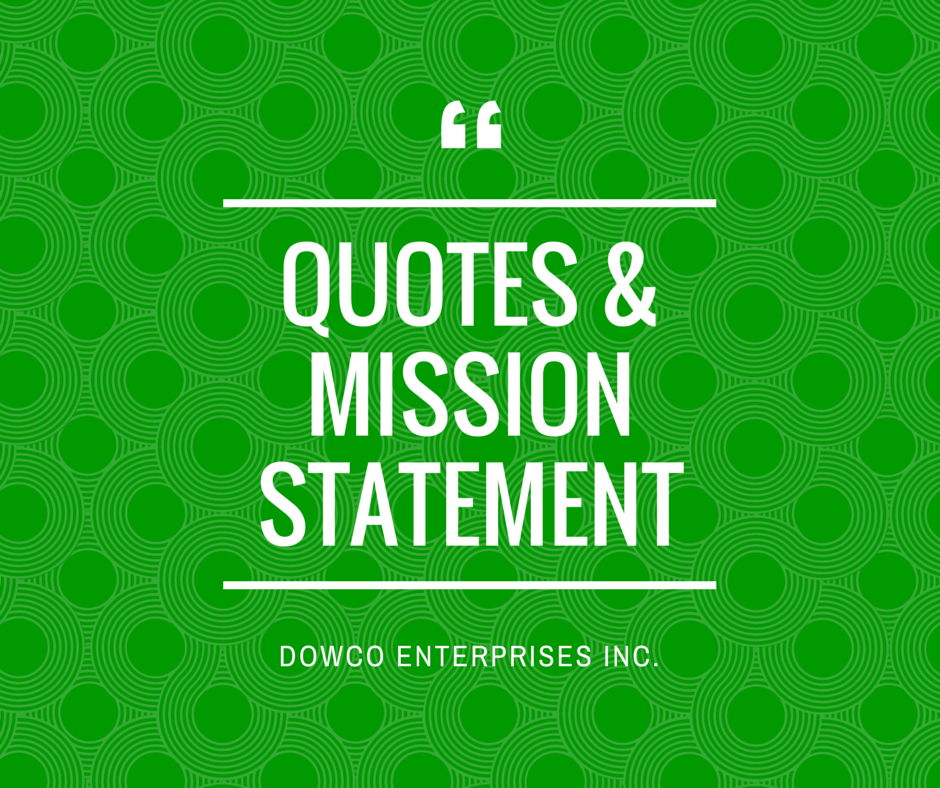 Quote & Mission Statement